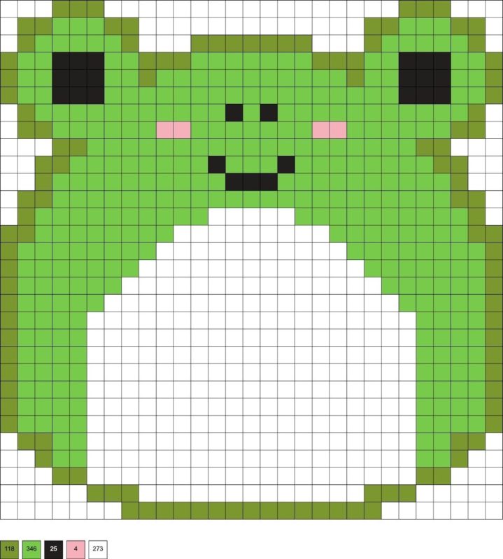 Frog Perler Beads (35+ Free Patterns!) - DIY Candy